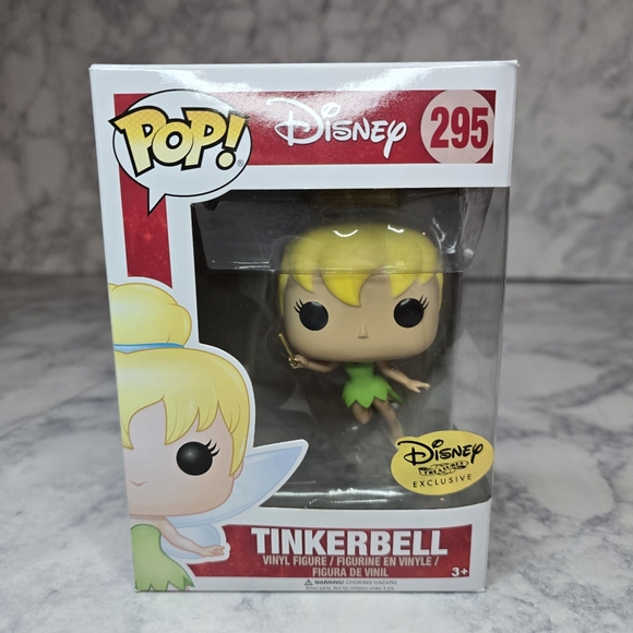 Funko | Toys | Disney Tinkerbell 295 Funko Pop Figure Peter Pan Disney ...